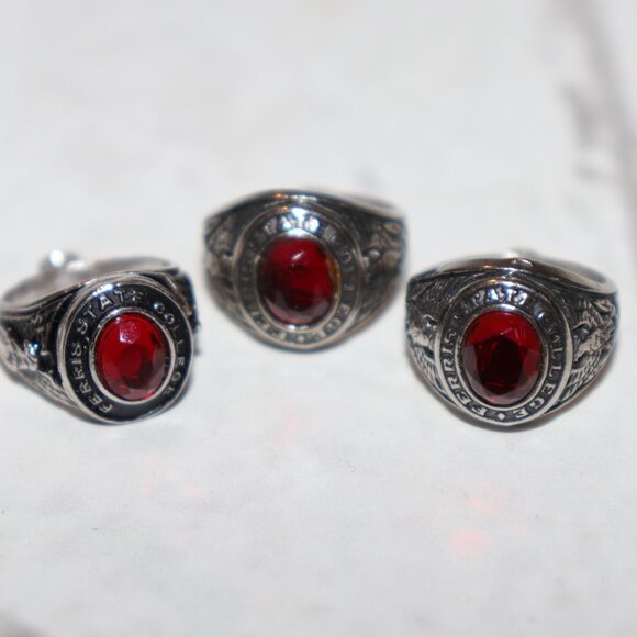 925 Sterling Silver | Jewelry | Vintage Kinney Sterling Class Rings Set ...